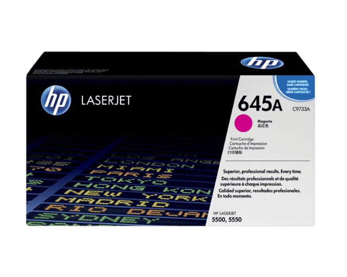 Hp 645a 마젠타 정품 레이저젯 토너 카트리지 Hp코리아