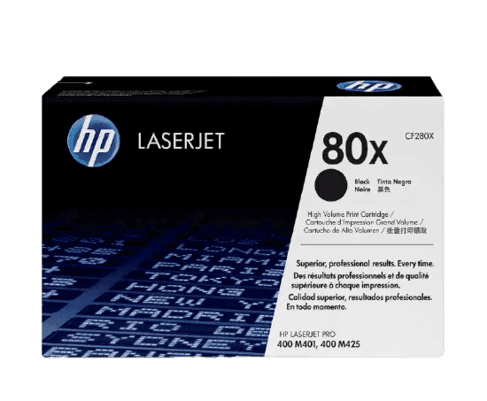 Hp 80x 대용량 검정 정품 레이저젯 토너 카트리지 Hp코리아