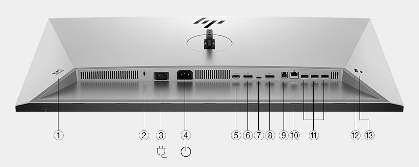 HP 시리즈 7 프로 732pk 4K Thunderbolt 4 모니터 + HyperX PulseFire Haste 2 초경량 ...