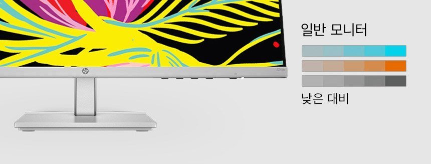 HP 시리즈 5 524sh FHD 모니터 + HyperX PulseFire Mat 게이밍 마우스 패드(XL) + 다기능 에센스 ...