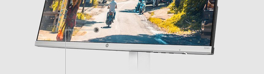 HP 시리즈 5 524sh FHD 모니터 + HyperX PulseFire Mat 게이밍 마우스 패드(XL) + 다기능 에센스 ...