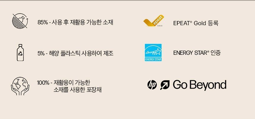 HP 시리즈 5 524sh FHD 모니터 + HyperX PulseFire Mat 게이밍 마우스 패드(XL) + 다기능 에센스 ...